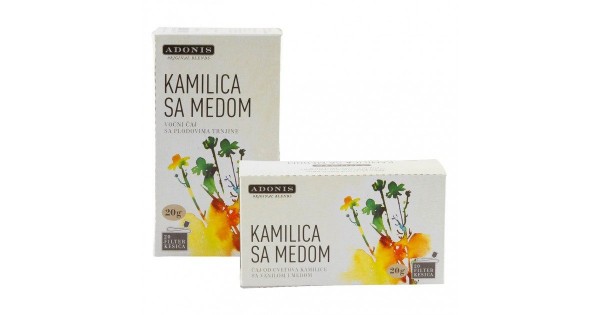 KAMILICA SA MEDOM filter kesice, 20kom - 281392 | online apoteka