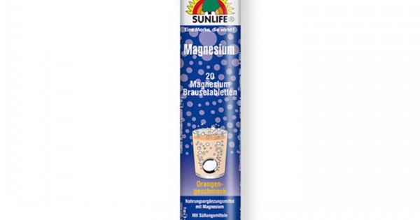 SUNLIFE MAGNESIUM šumeće tablete, 20kom - 2860 | online apoteka