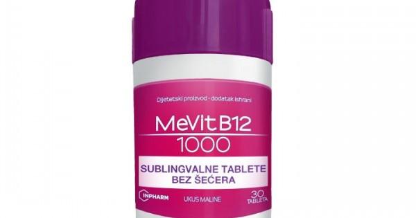 MEVIT B12 sublingvalne tablete, 30kom - 303004 | online apoteka