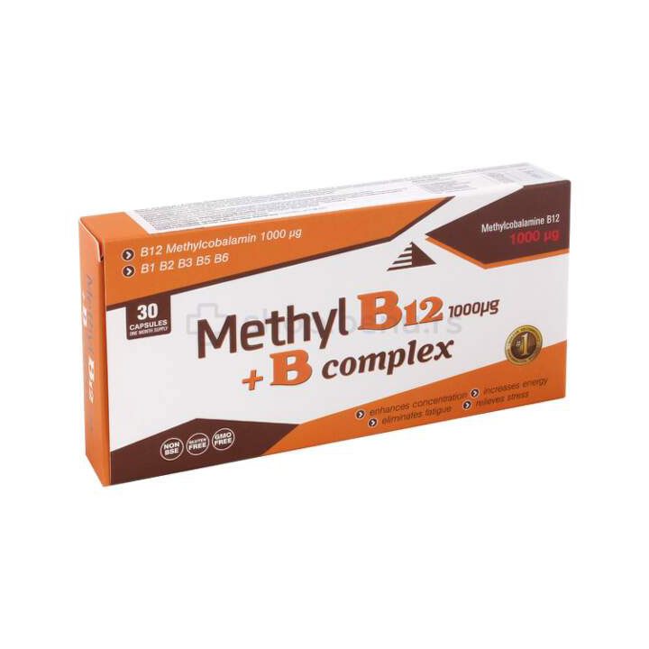 METHYL B12 COMPLEX kapsule, 30kom - 303322 | online apoteka