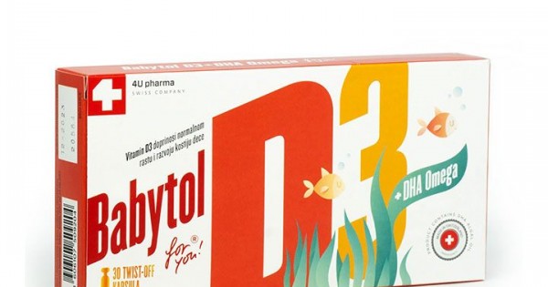 BABYTOL D3 + OMEGA kapsule, 30kom - 303521 | online apoteka