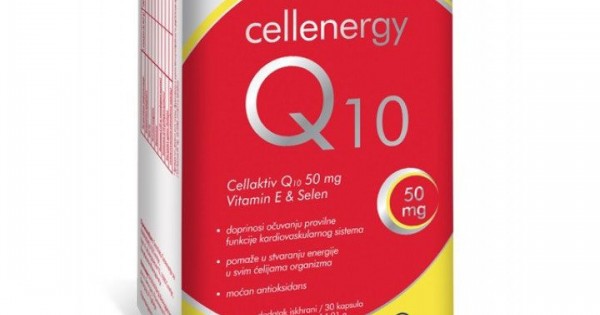 CELLENERGY Q10 50mg kapsule, 30kom - 305013 | online apoteka