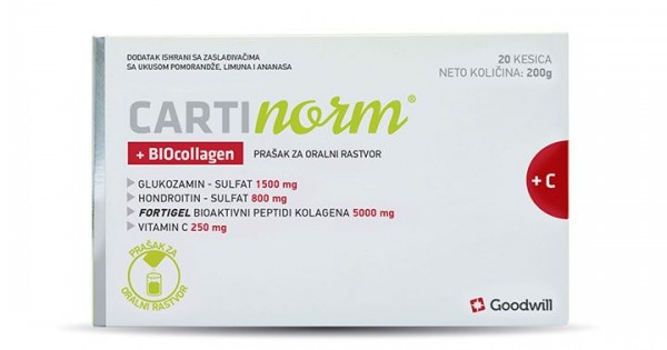 CARTINORM + BIOCOLLAGEN kesice, 20kom - 307592 | online apoteka