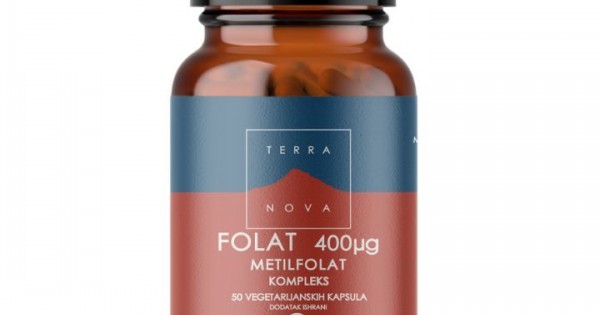 TERRANOVA FOLAT METILFOLAT KOMPLEKS 400μg kapsule, 50kom - | online apoteka